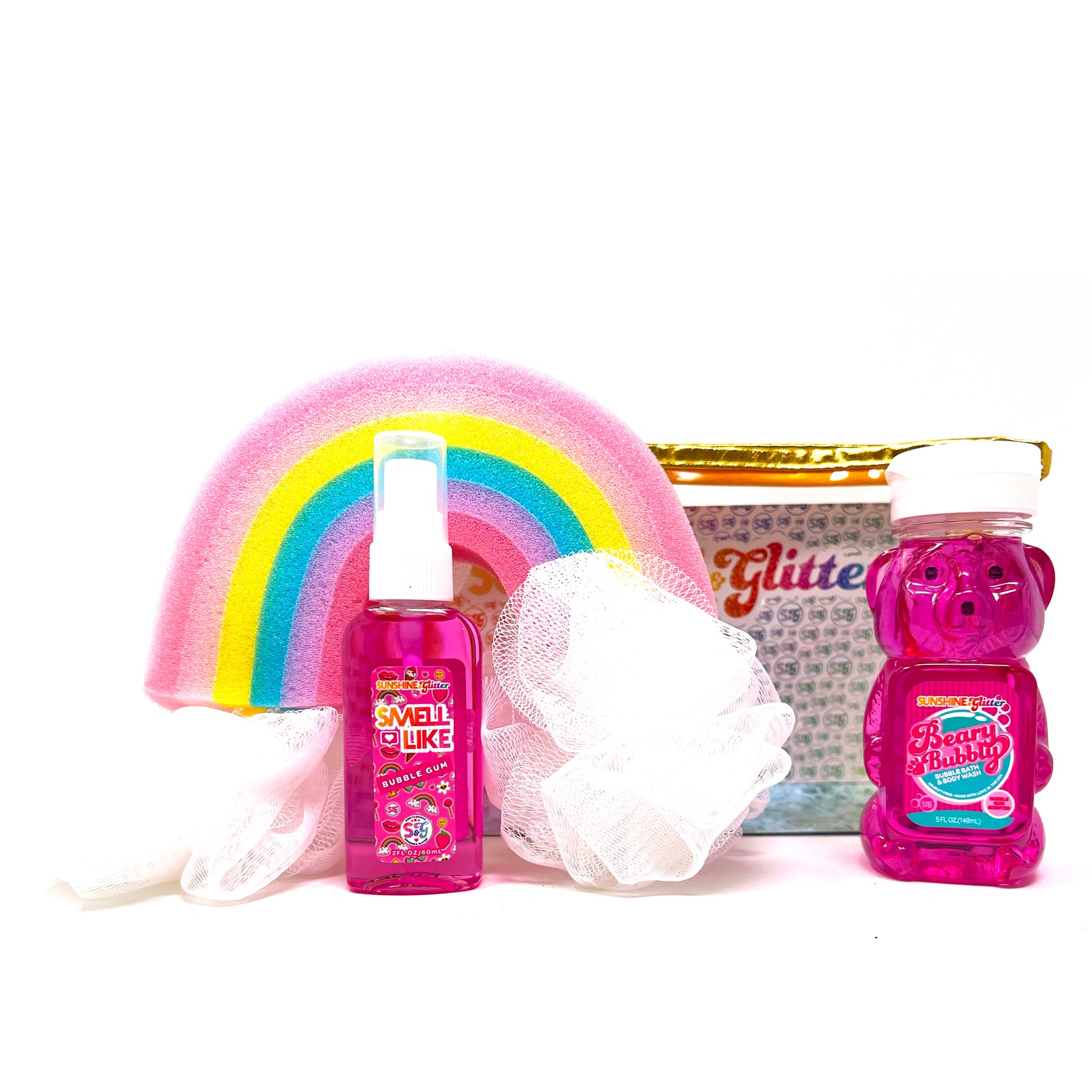 Beary Bubbly Bubble Bath Gift Set – Sunshine & Glitter