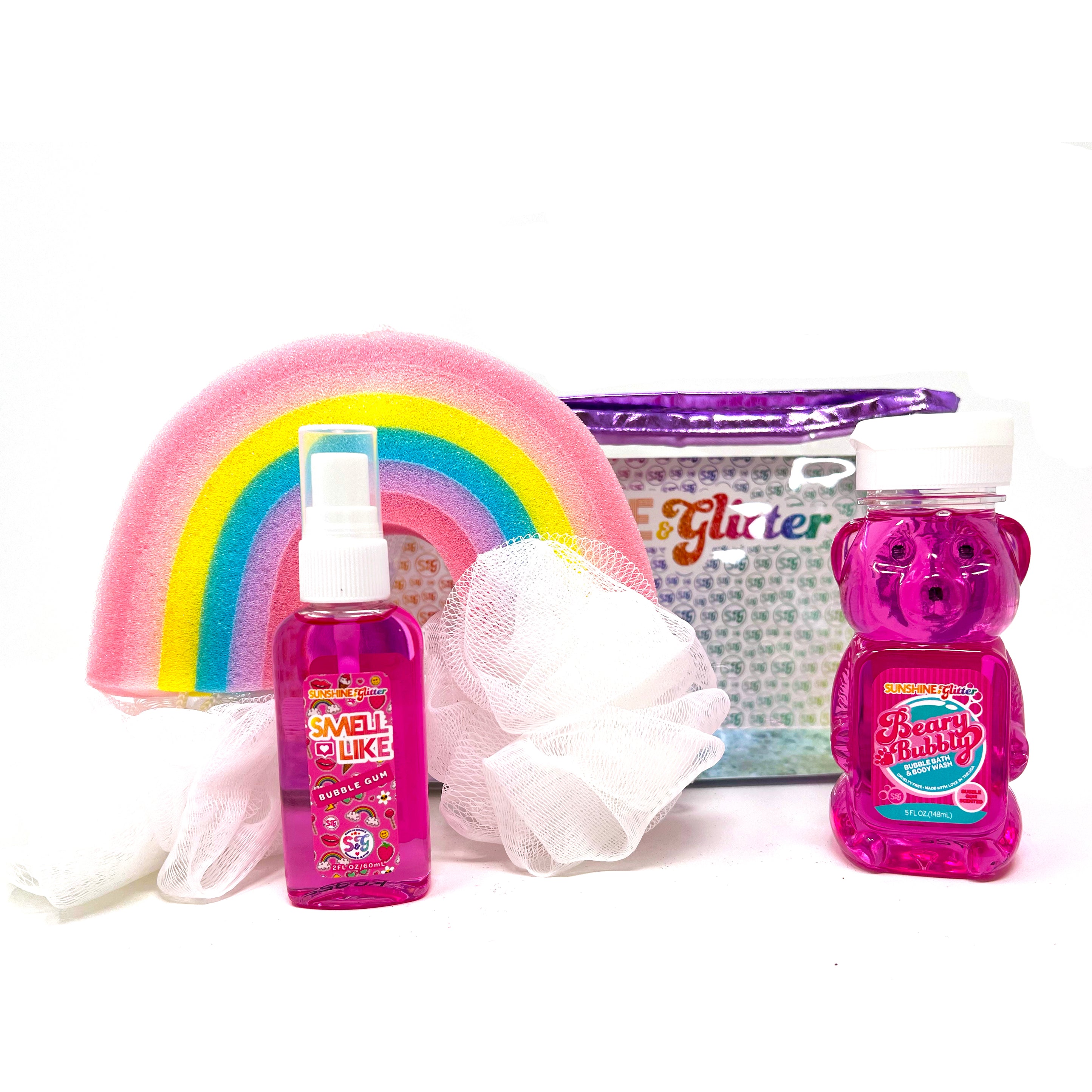 Beary Bubbly Bubble Bath Gift Set – Sunshine & Glitter