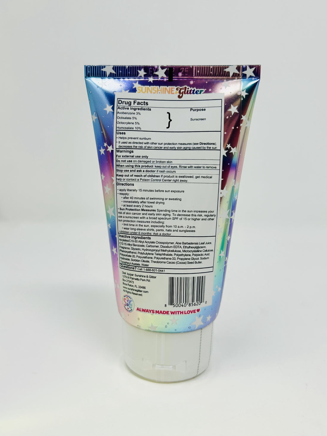 Sea Star Sparkle Cosmic SPF 50 Biodegradable Glitter Sunscreen ...