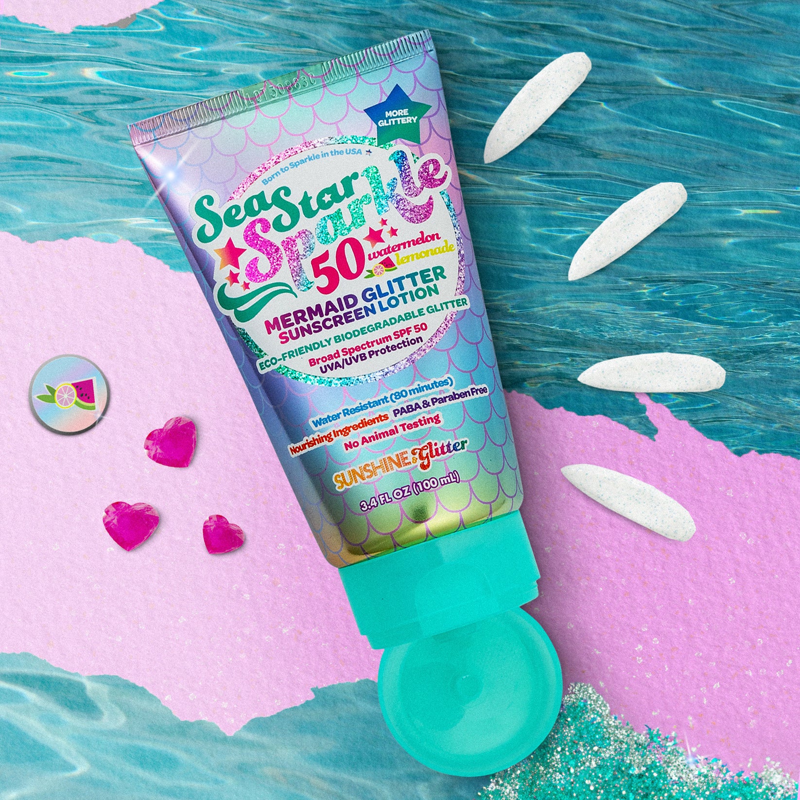 Sea Star Sparkle - Mermaid Watermelon Lemonade Gift Set – Sunshine ...