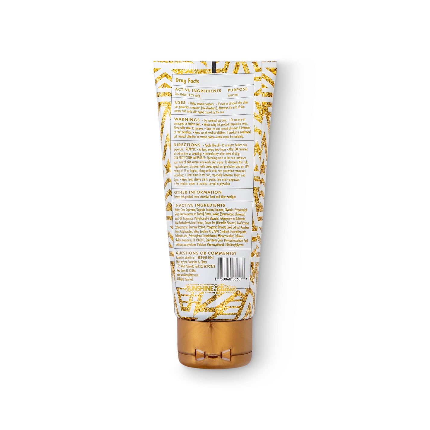 ALL THE SPARKLE - Mineral Shimmer with Biodegradable Glitter SPF 30 ...